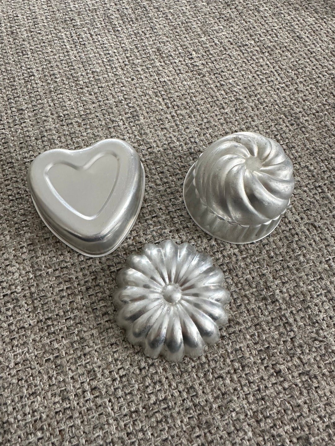 Vintage Tin Molds Various Types - Etsy