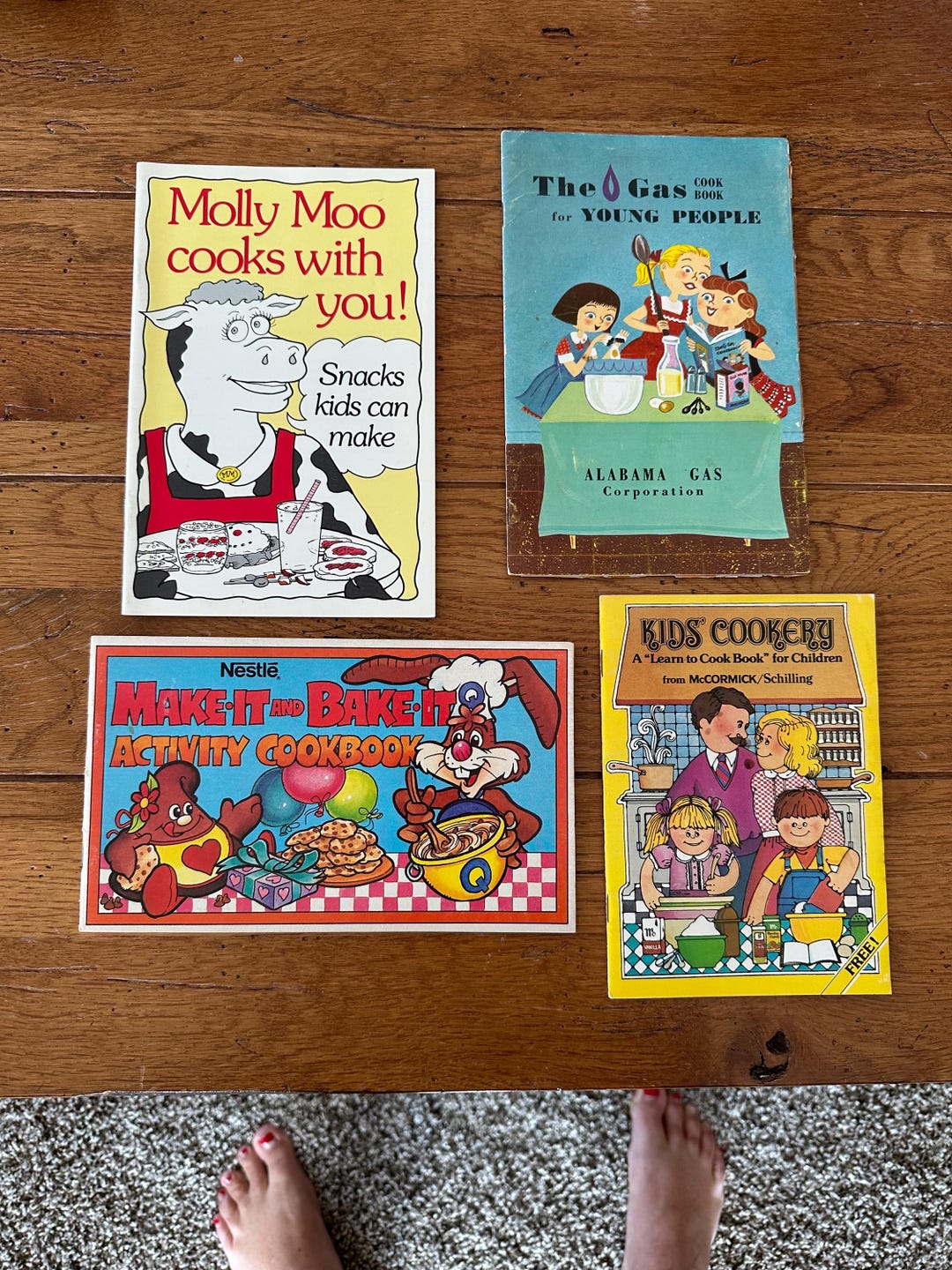 Vintage Kids Cooking Paper Cookbook, Vintage Cookbook, Kids Cookbook ...