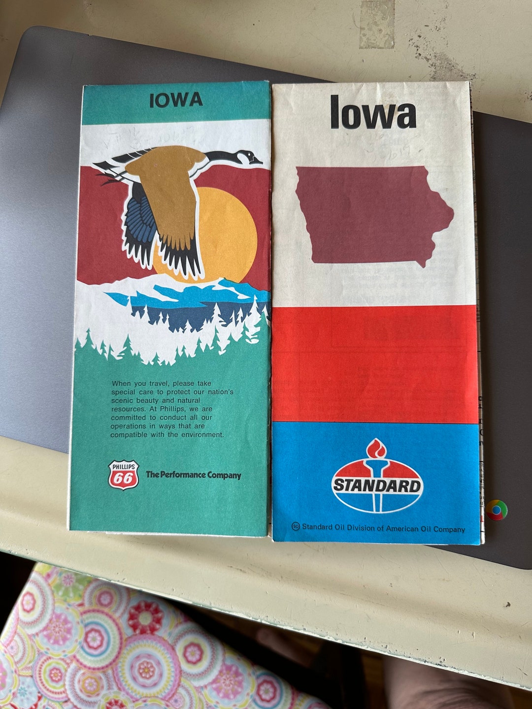 Vintage Iowa Highway Map, Road Map, Vintage Map, Standard Oil, Vintage ...