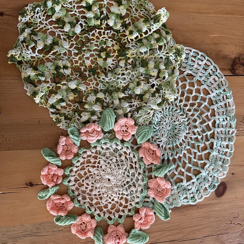 Colored Doilies - Etsy