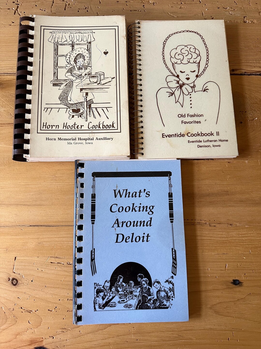 Vintage Spiral Bound Community Cookbook: Iowa Recipes - Etsy