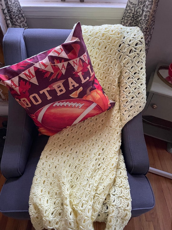 Yellow Afghan - Etsy
