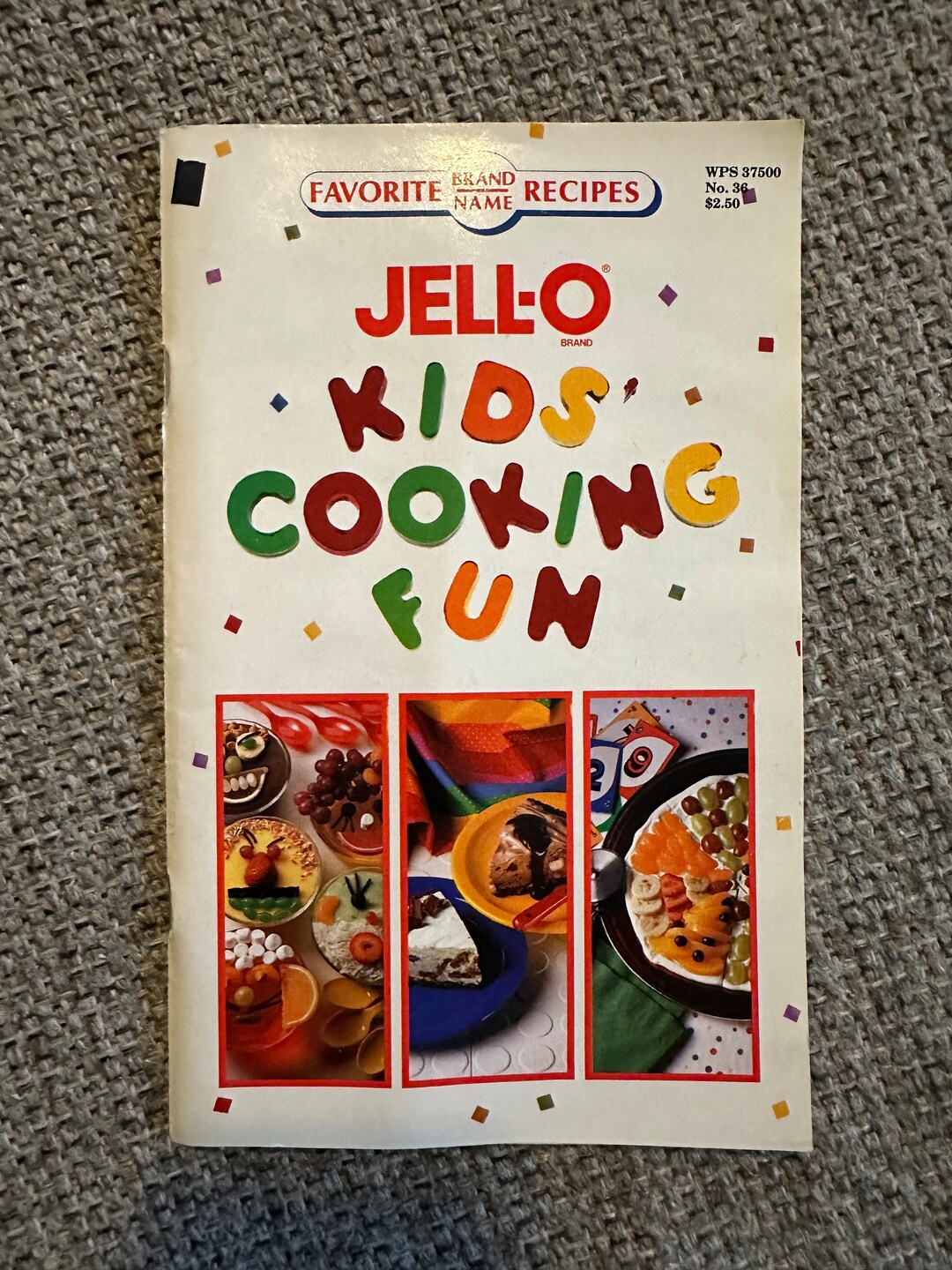 Jell-o Kids Cooking Fun, Vintage Jello Cookbook, Jello Recipes, Jell-o ...