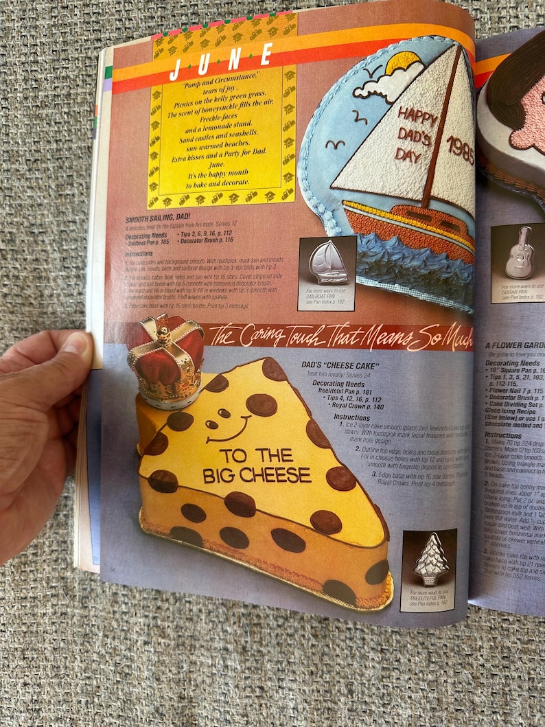 Vintage Wilton Cake Decorating Yearbook: Chocolate Cake Recipes - Etsy