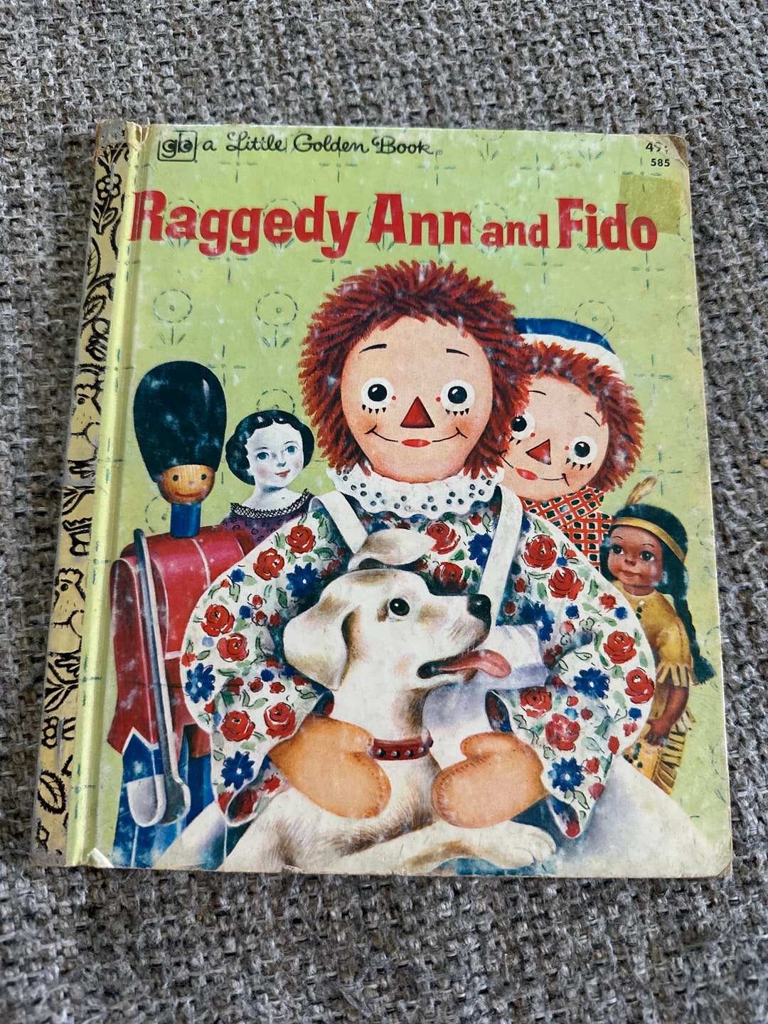 Raggedy Ann and Fido a Little Golden Book - Etsy