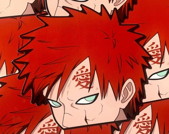 Gaara Car Decal - Etsy
