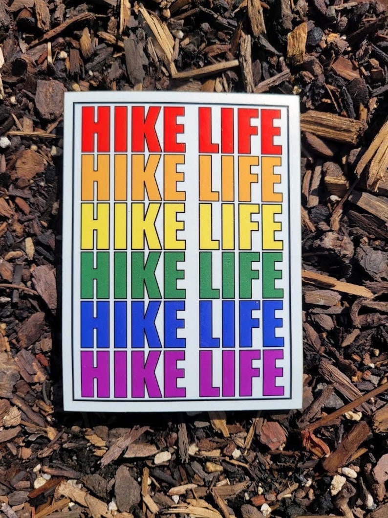 Hike Life Pride Decal! - Etsy