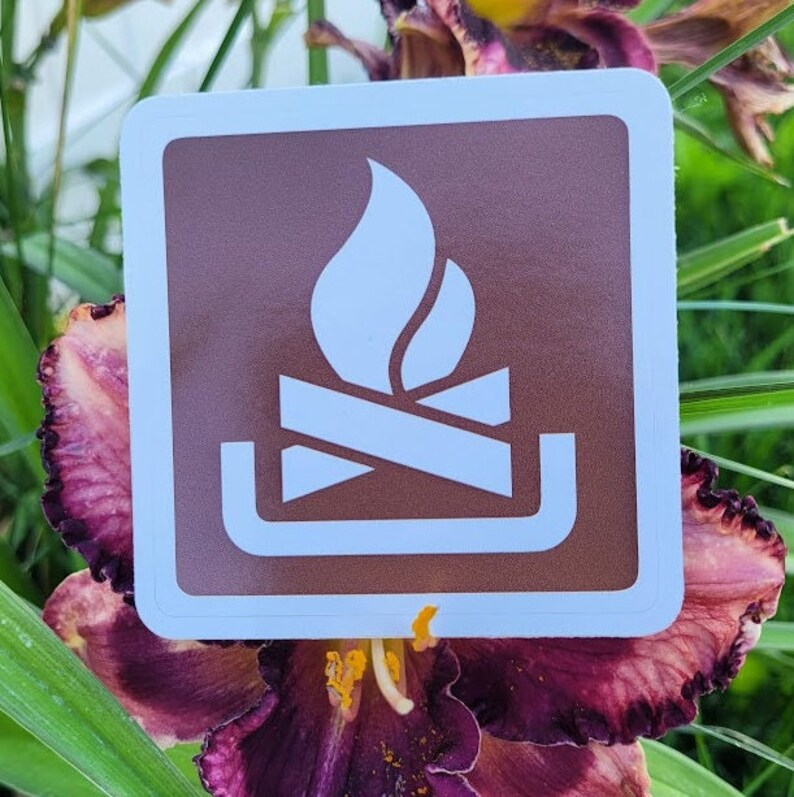 Campfire Decal! - Etsy
