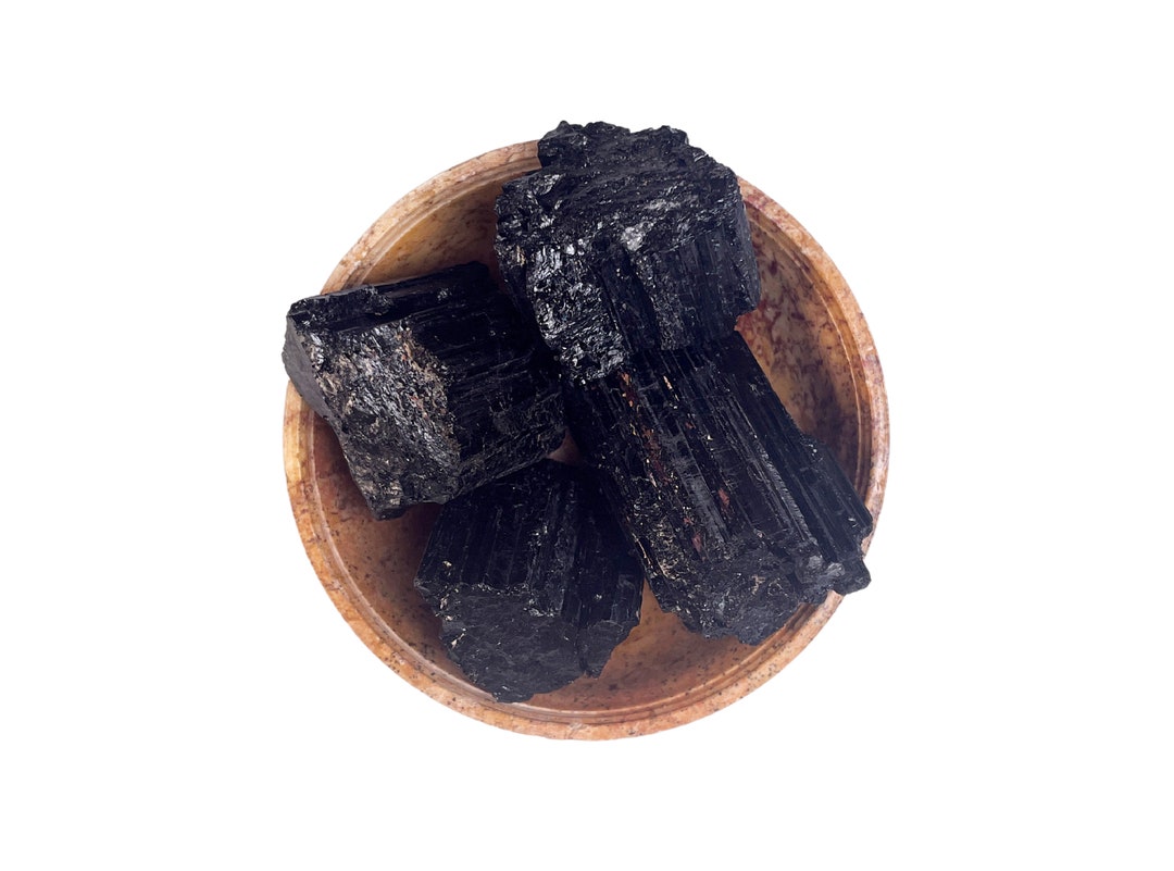 Black Tourmaline Grounding Protection Transform Negativity Etsy