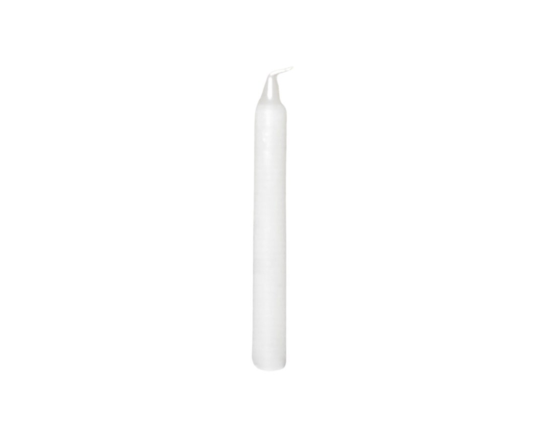 White Chime Candles - Protection, Repelling, Banishing - Etsy