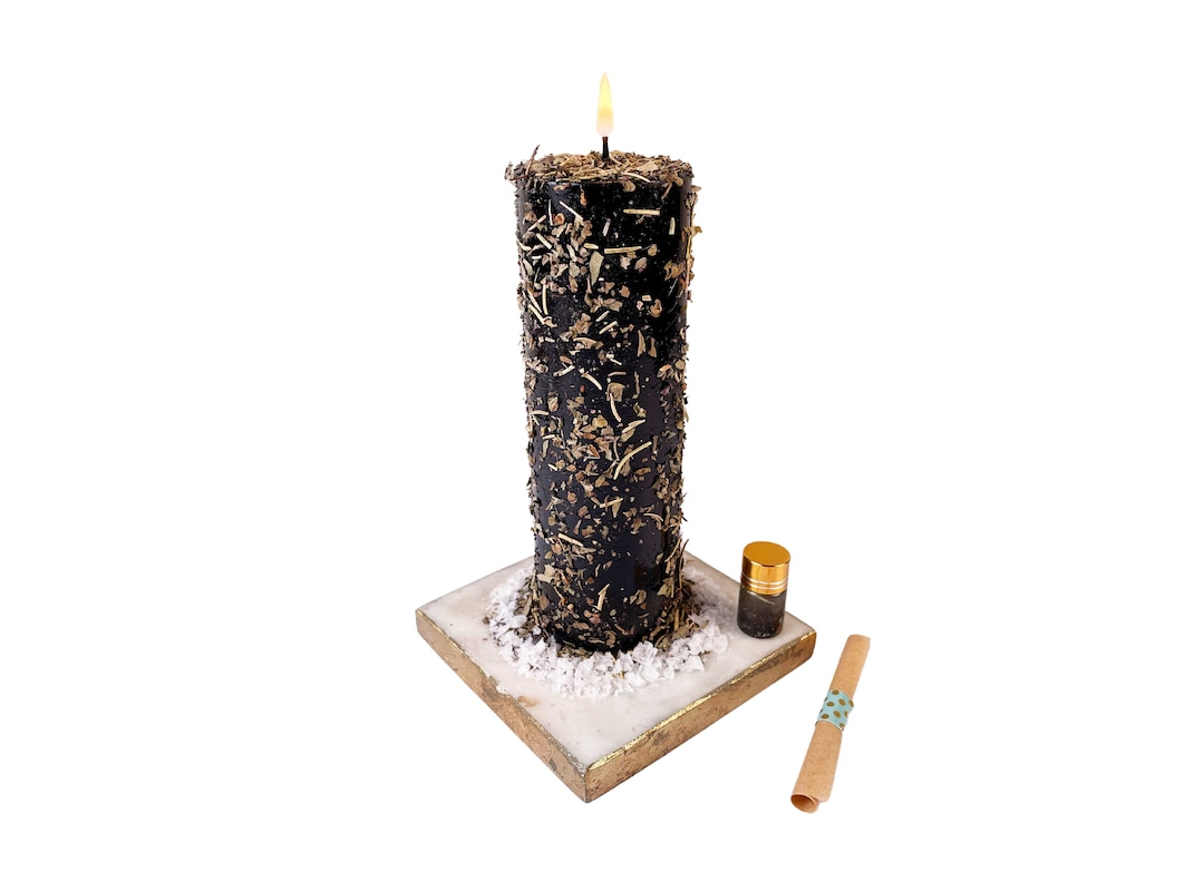 Grounding, Protection, Purifying Candle Ritual Kit - Etsy