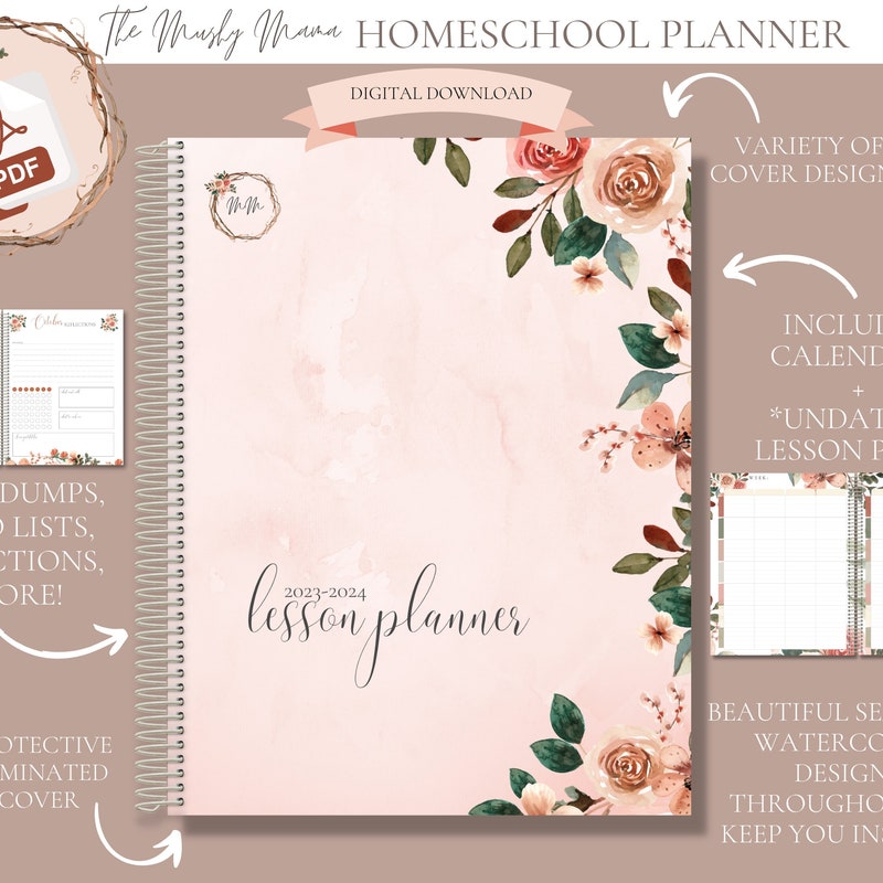 Homeschool Planner Printable - Etsy