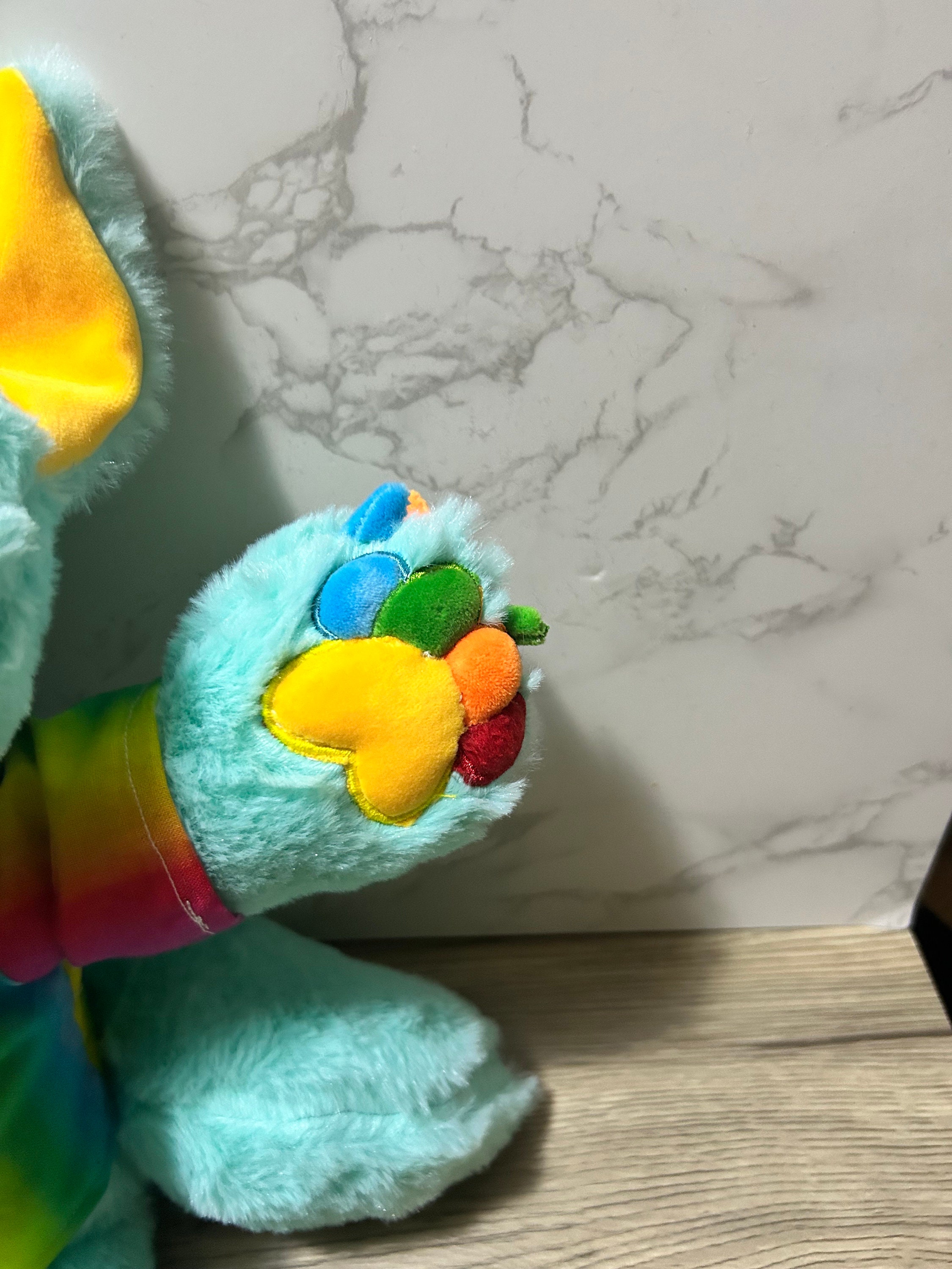 Fluffy Werewolf With Rainbow Shirt - Etsy