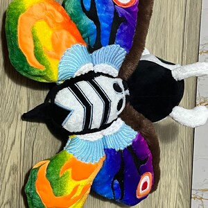 Large Rainbow Mothra Plush - Etsy