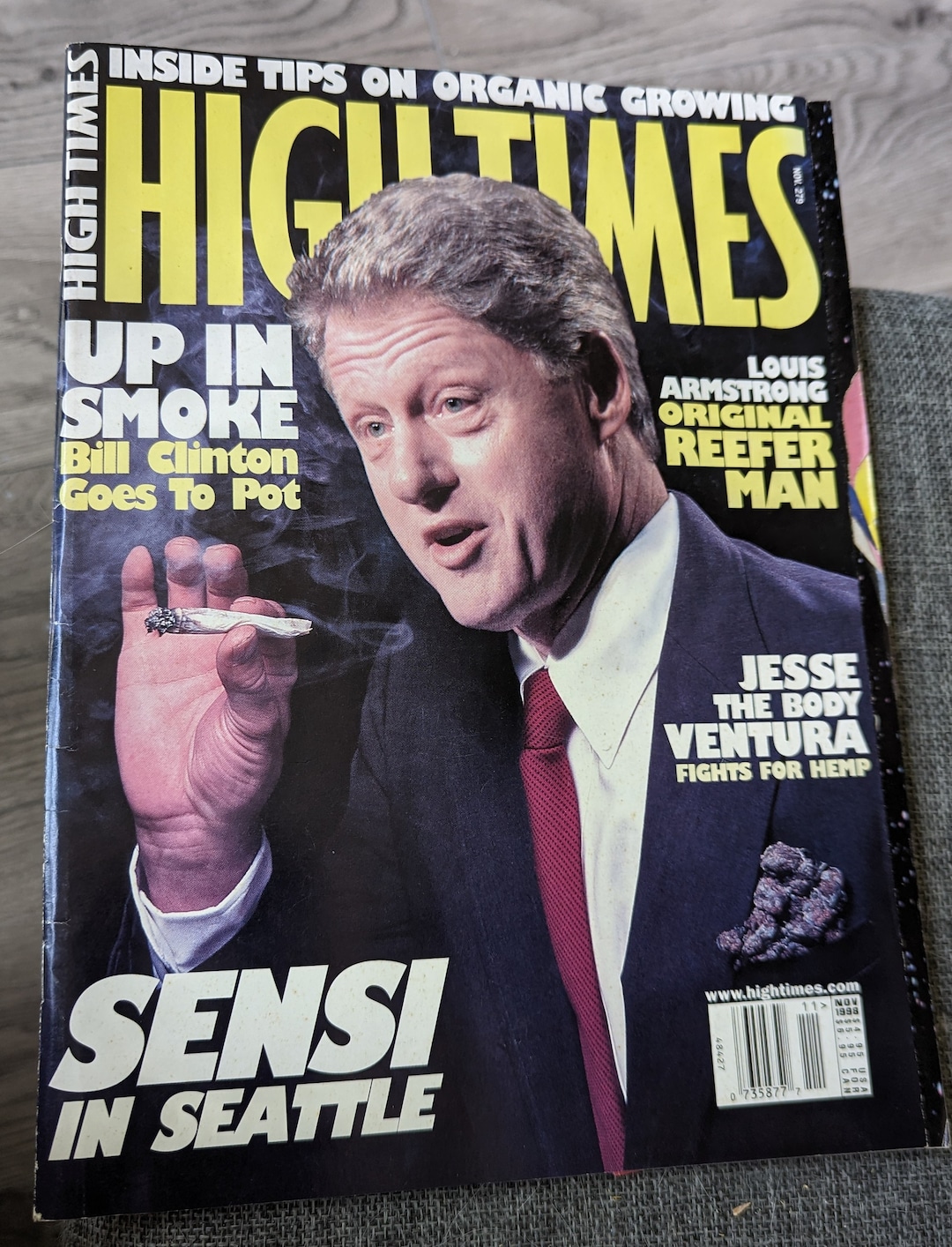 Two Issues of Vintage Hightimes Magazine - Etsy