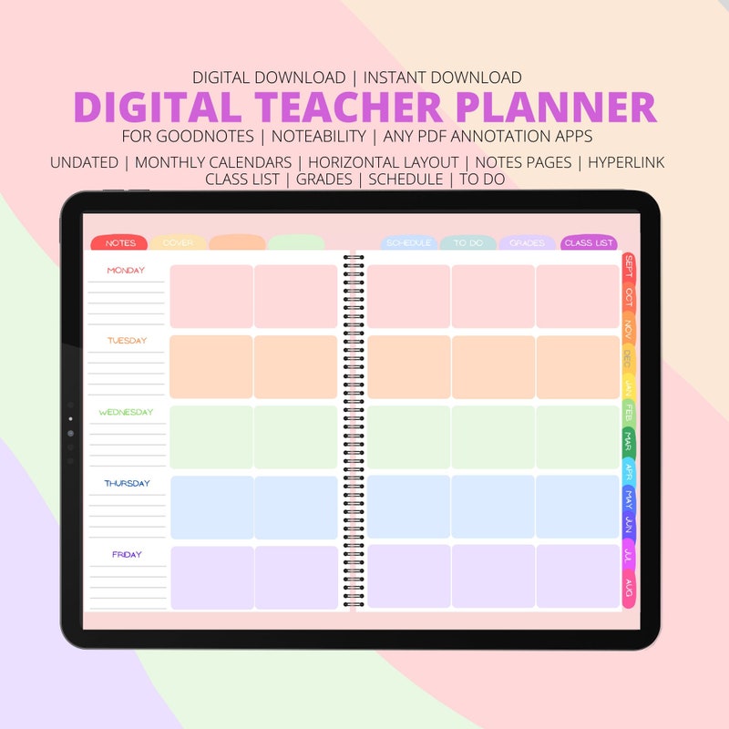 Art Teacher Planner - Etsy