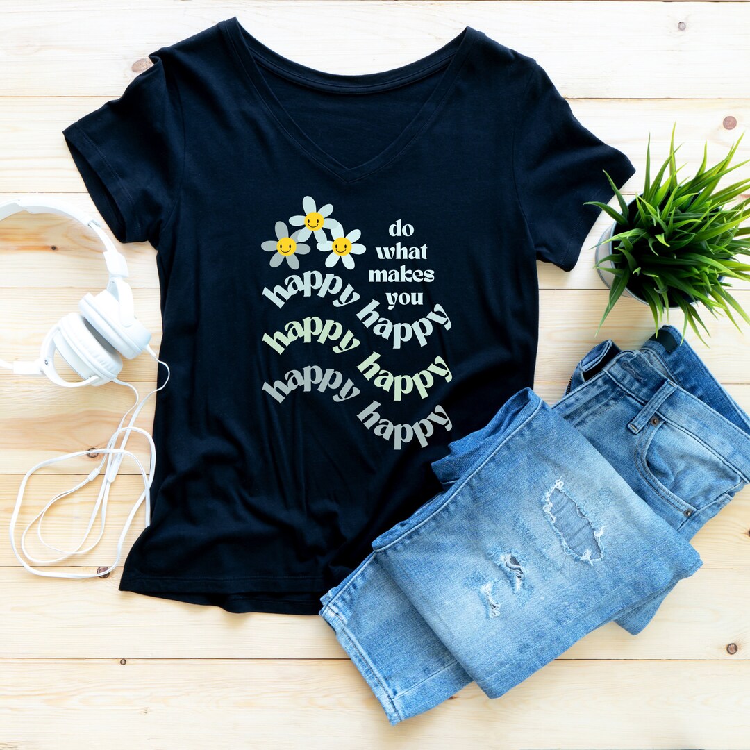 Happy SVG, Do What Makes You Happy!, Cut Ready, Digital Download ...