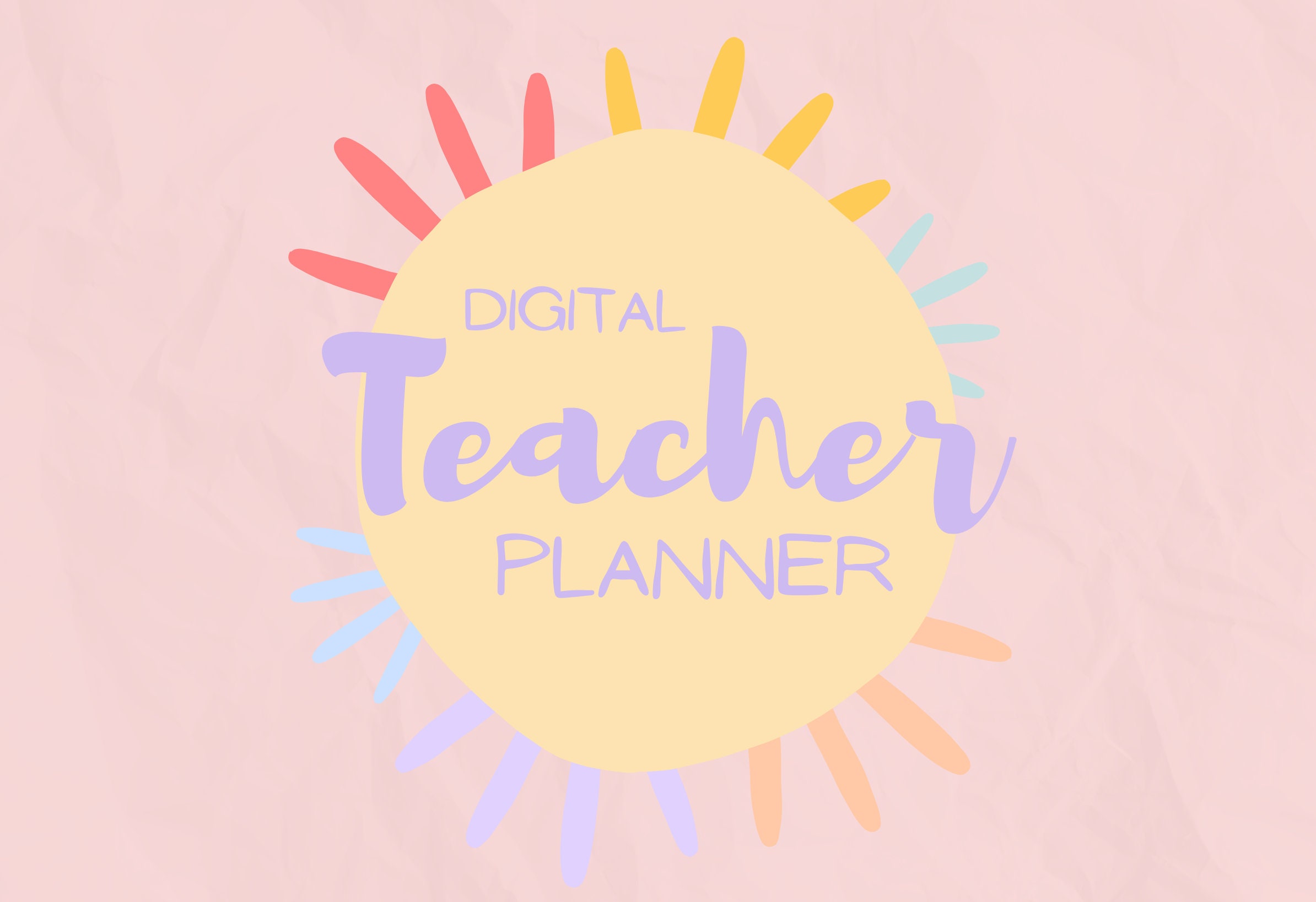 Digital Teacher Planner - Etsy