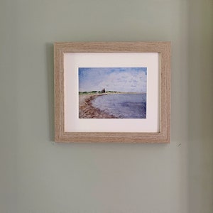 Watercolor Painting - North Light Sketch - Giclee Print - Block Island ...