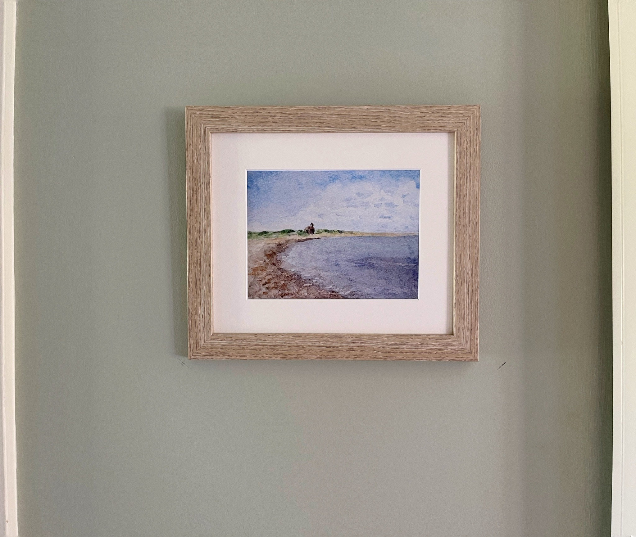 Watercolor Painting - North Light Sketch - Giclee Print - Block Island ...