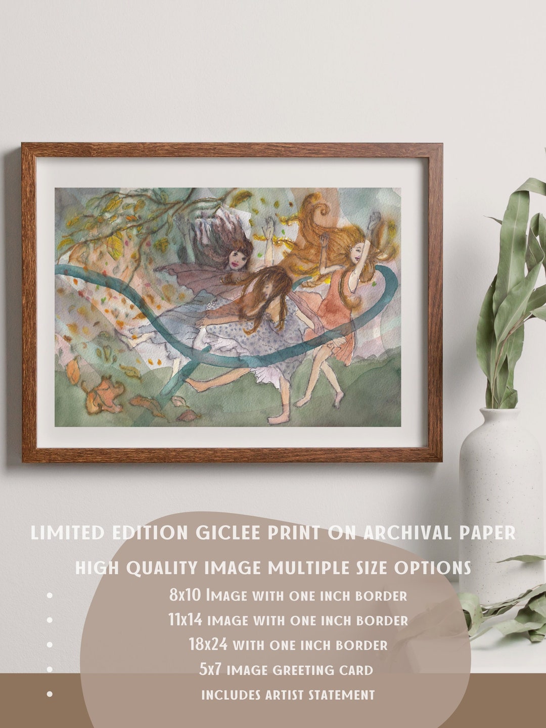 Celtic Thin Spaces Themed Giclee Print, ORIGINAL Art Made by Pacific ...