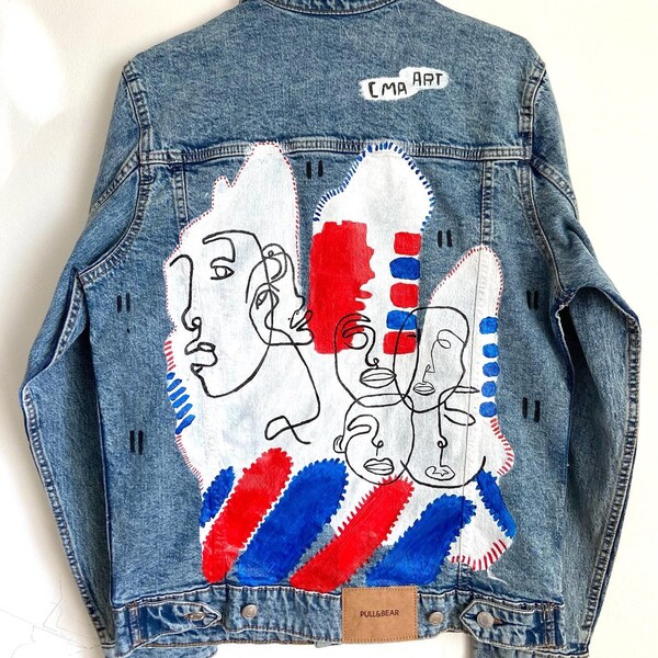 Denim Art - Etsy