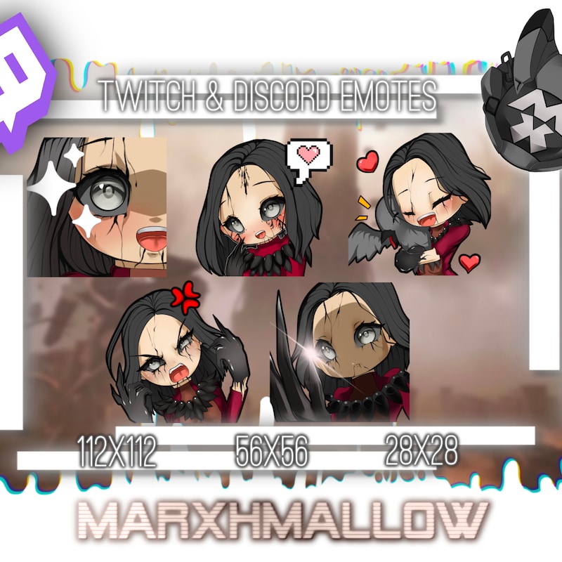Twitch Emote Custom Dbd - Etsy