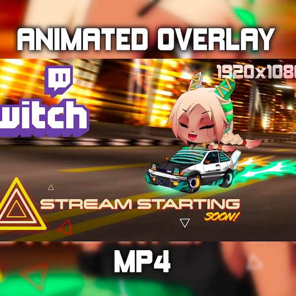 Speed Twitch Overlays - Etsy