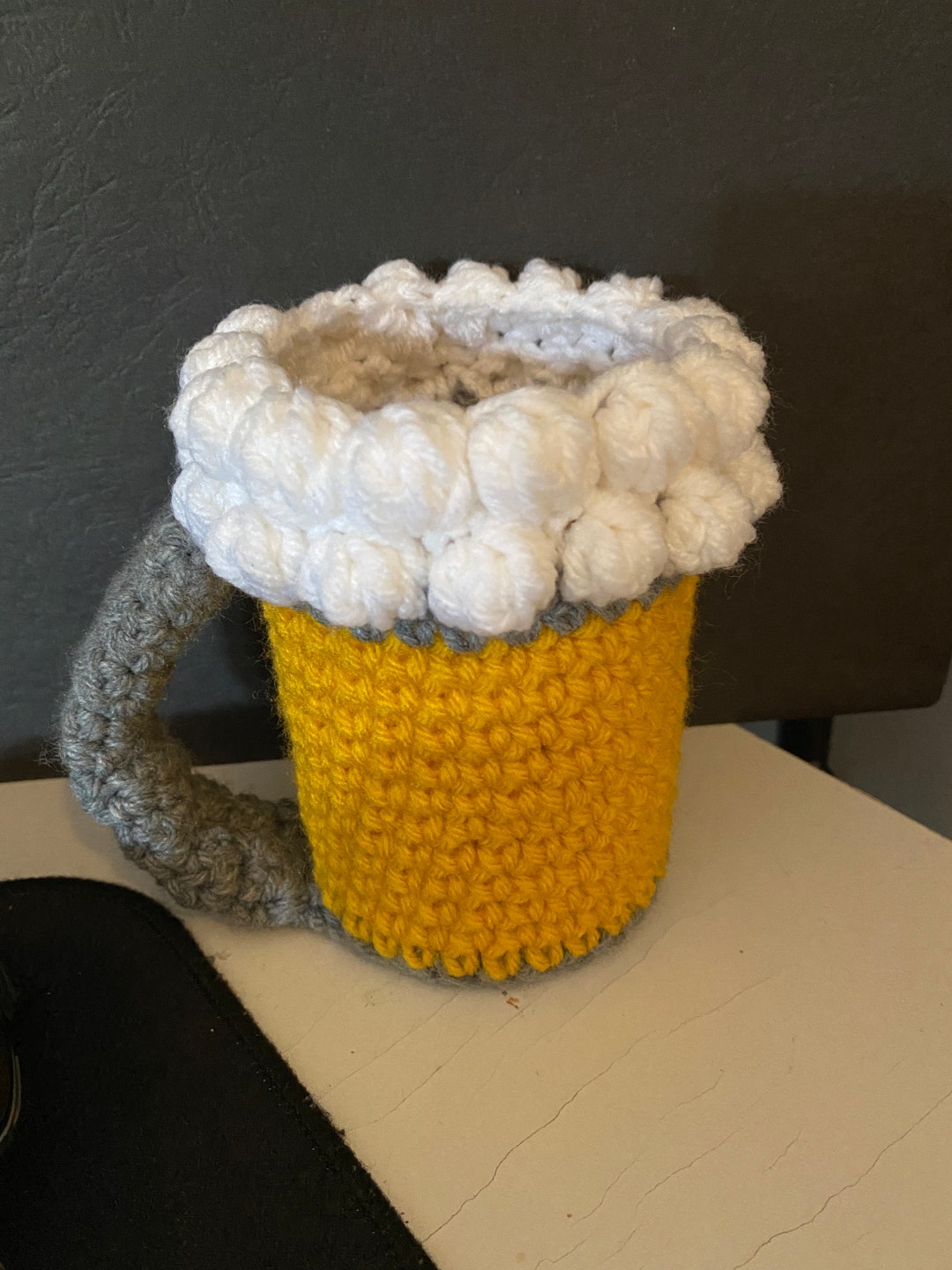 Crochet Beer Mug Can Cozy Unique Digital Download Pattern Perfect for ...