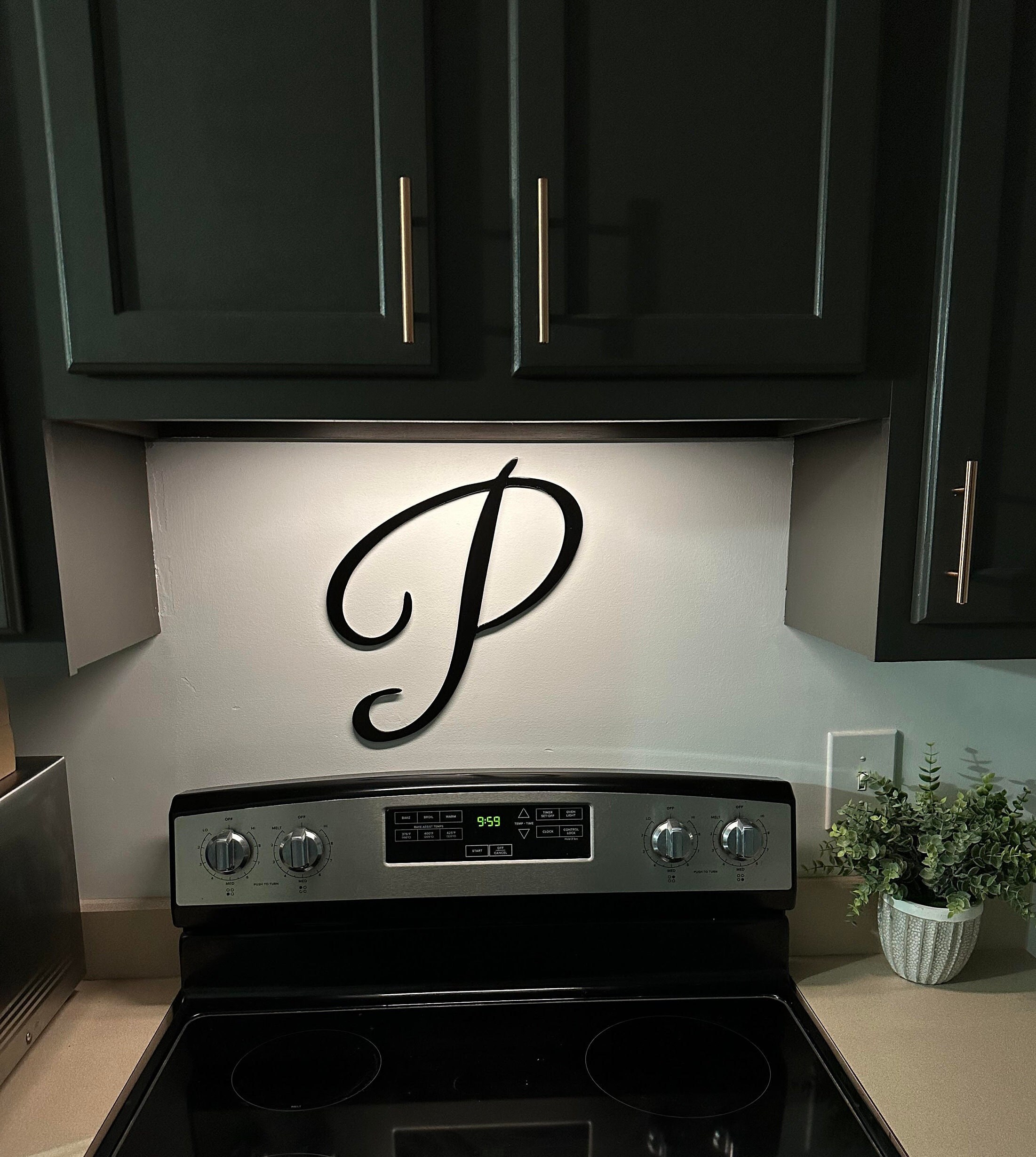 Custom Metal Letter Powder Coated | Letter Steel Sign - Etsy