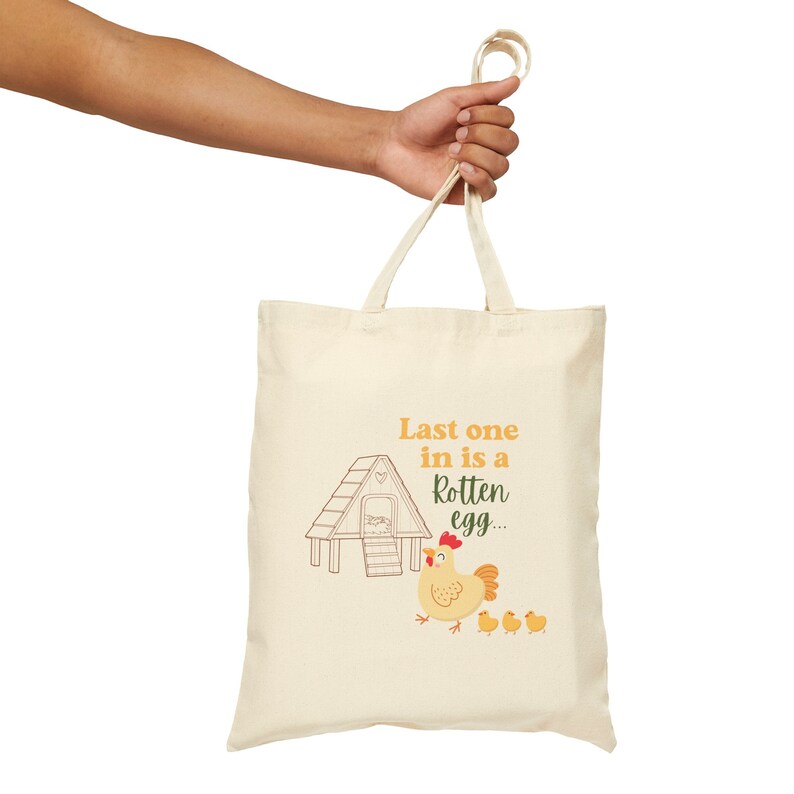Funny Chicken Tote Bag, Chicken Gift, Gift for Farmer, Animal Lover Bag ...