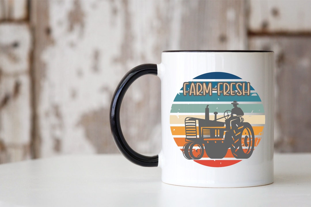 Farmer Coffee Cup, Farm Hand Coffee Mug, Western Farm Mug, Country Girl ...