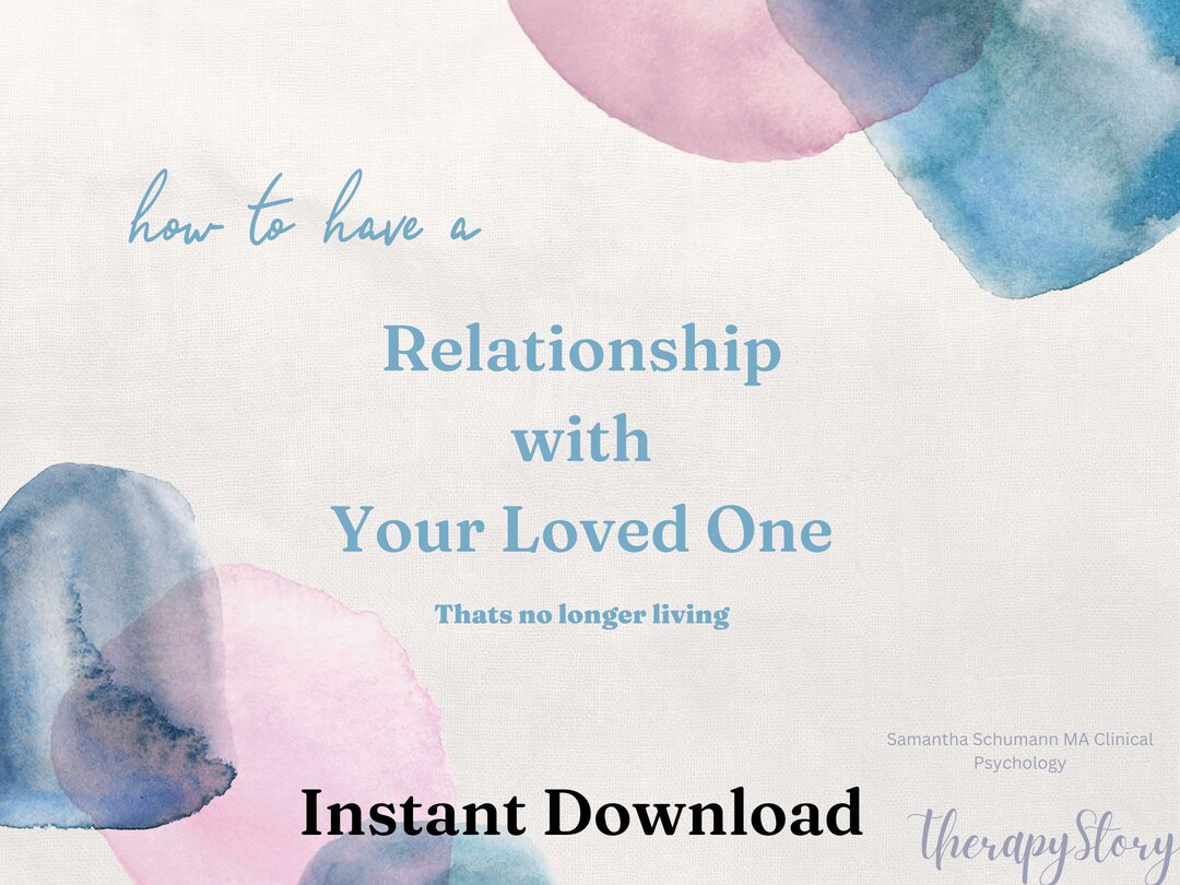 Grief Worksheet Activity| Grief Workbook | PDF Digital Download - Etsy