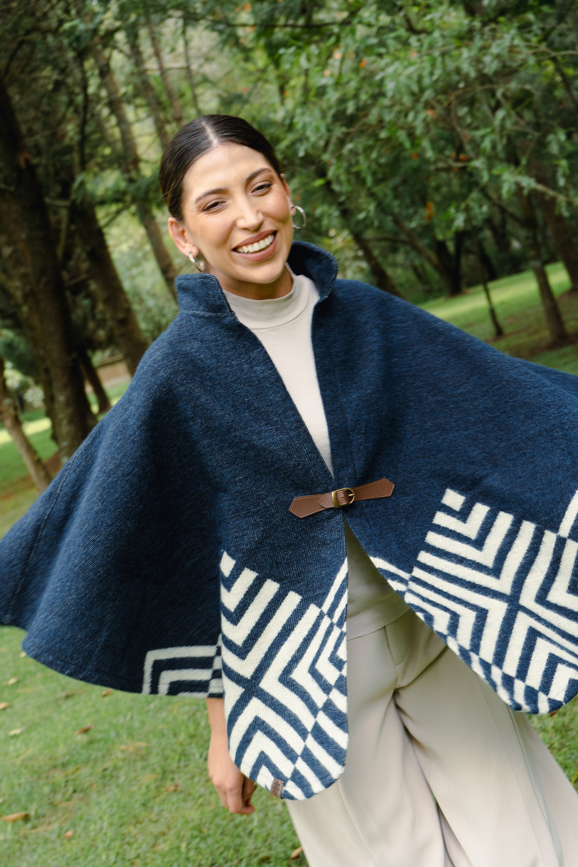 Cloak Poncho Made in Ecuador, Andean Cape - Etsy