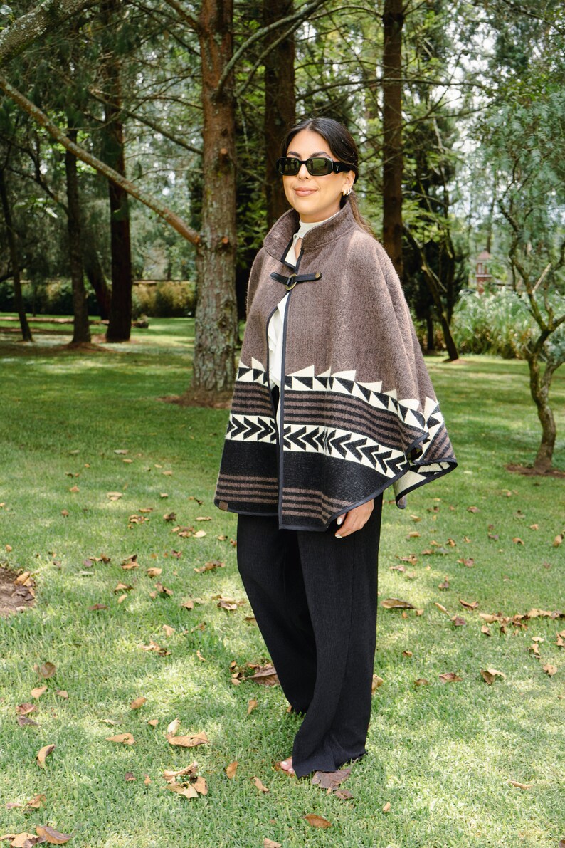 Cloak Poncho Made in Ecuador, Andean Cape - Etsy