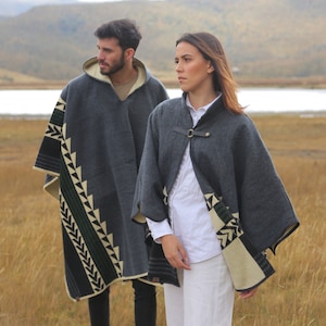 Hooded Poncho, Men's Gifts, - Etsy