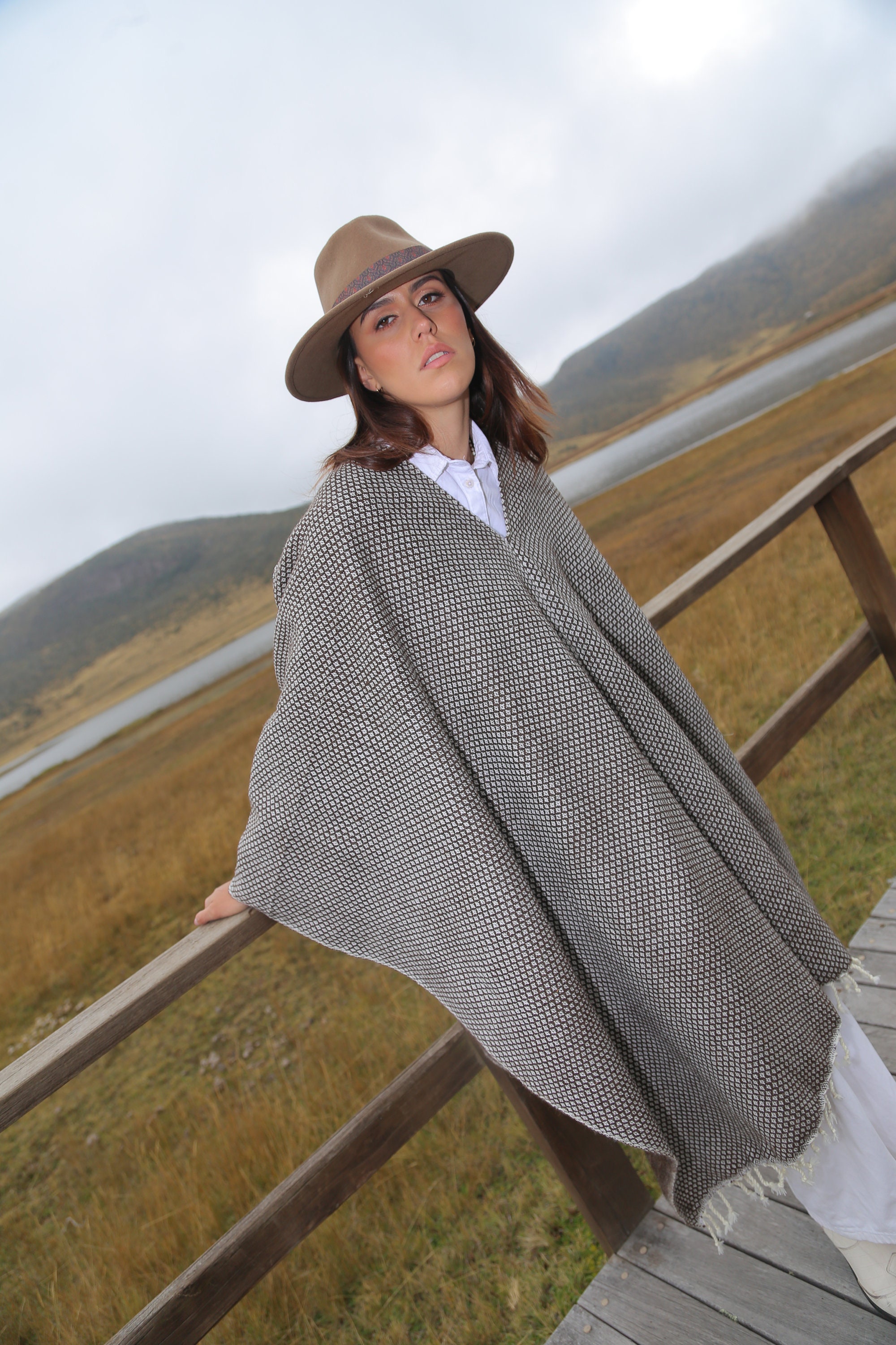 Heavy Poncho 100% Wool, Ruana for Men and Women Perfect for Winter - Etsy