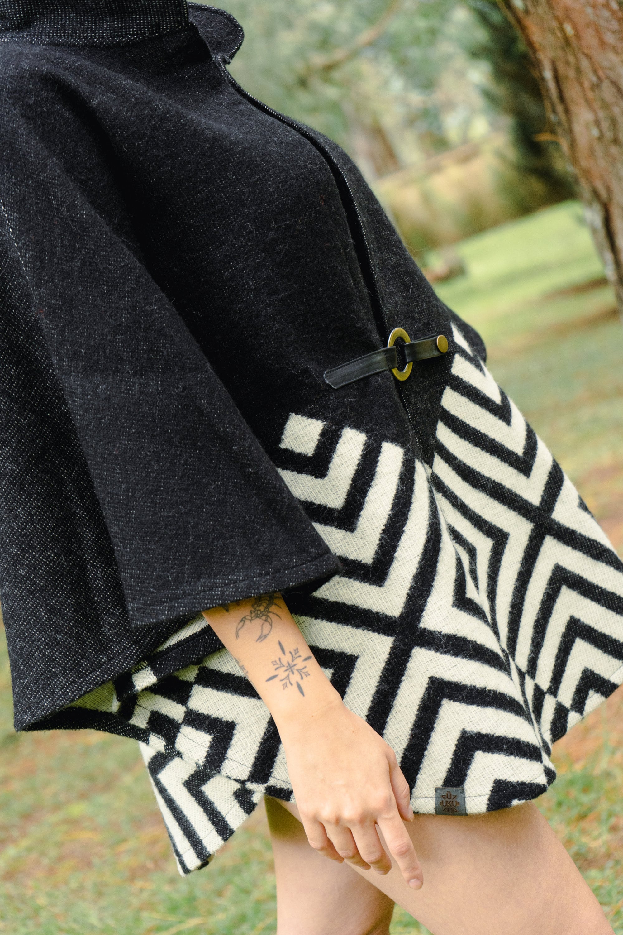 Cloak Poncho Made in Ecuador, Andean Cape - Etsy