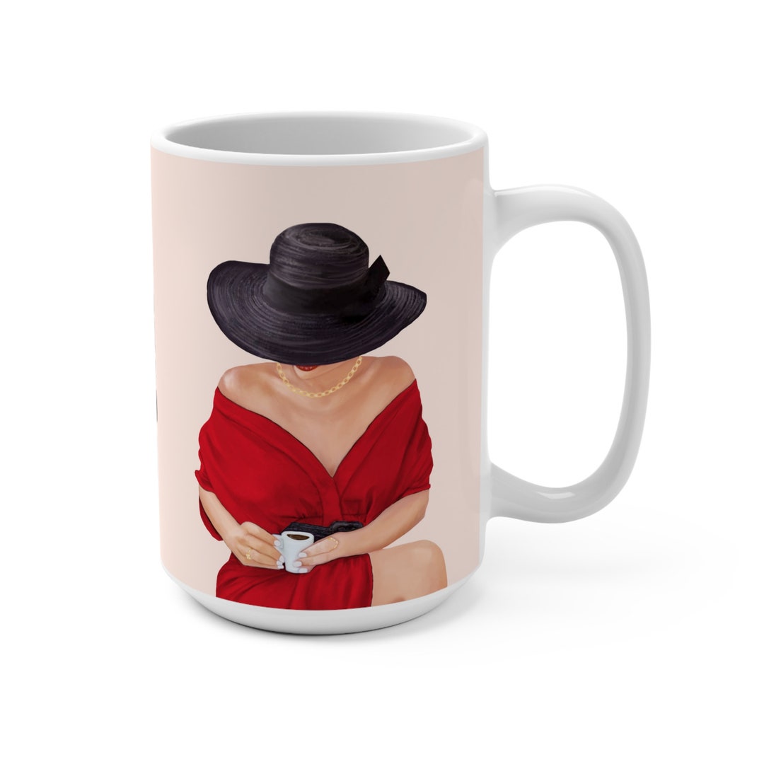 Aesthetic Gift Mug for Her Unique Gift for Classy Women Coffee Mug 15oz ...