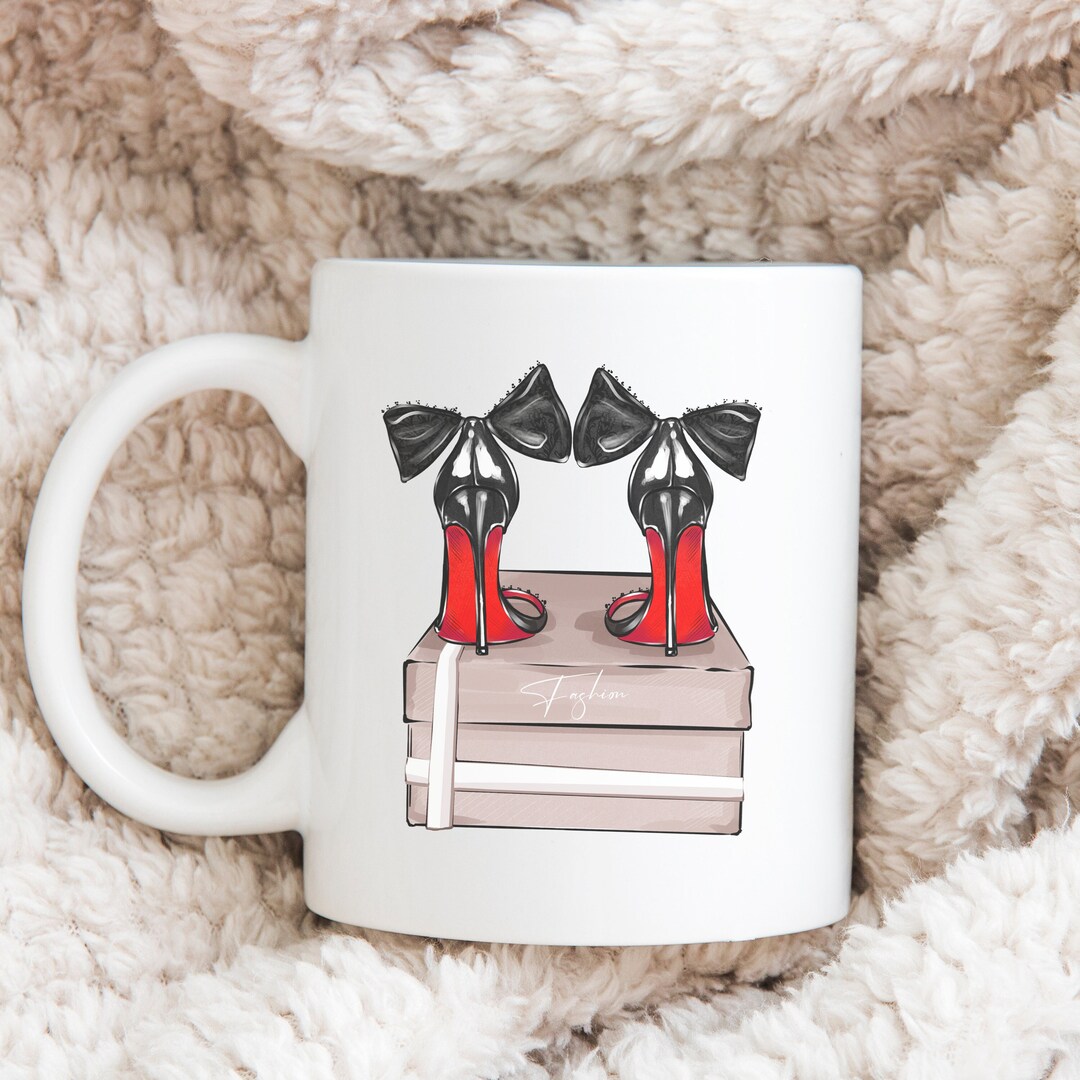 Trendy High Heels Mug With Red Bottom Stiletto Design – Luxury Fashion ...