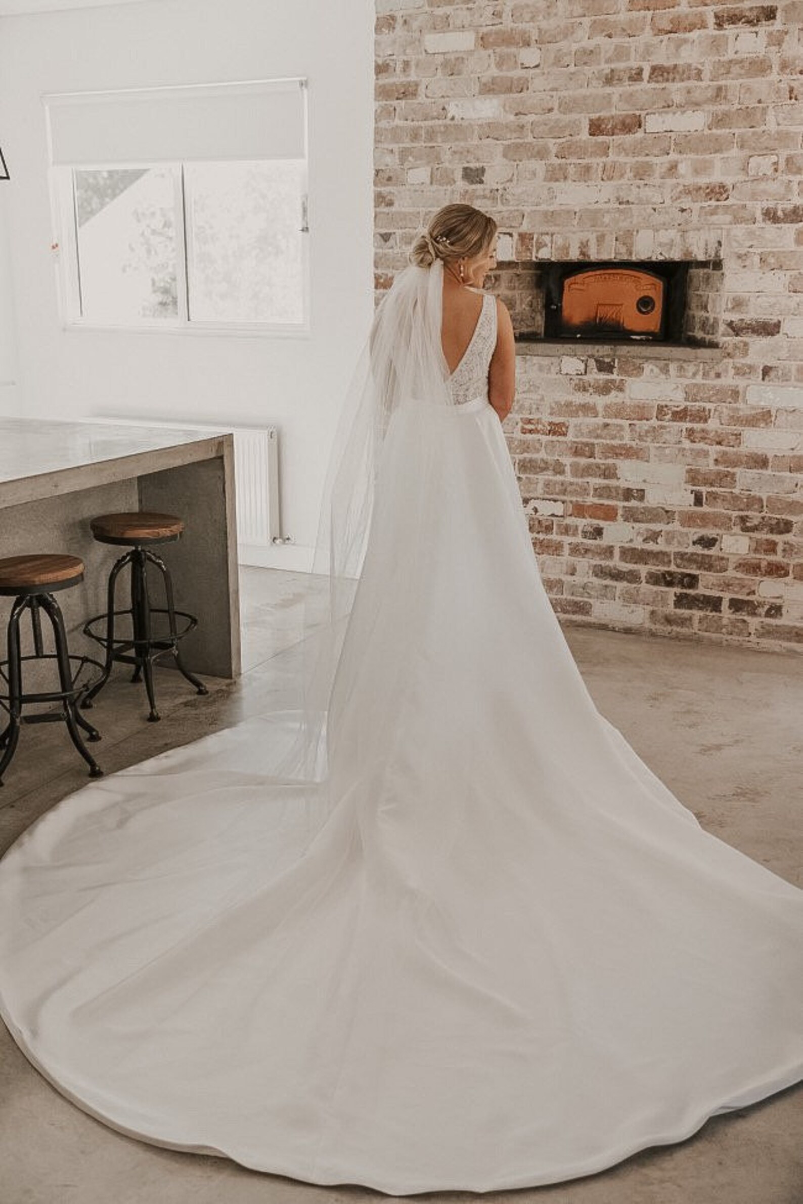 Detachable Wedding Satin Overskirt Long Bridal Satin - Etsy