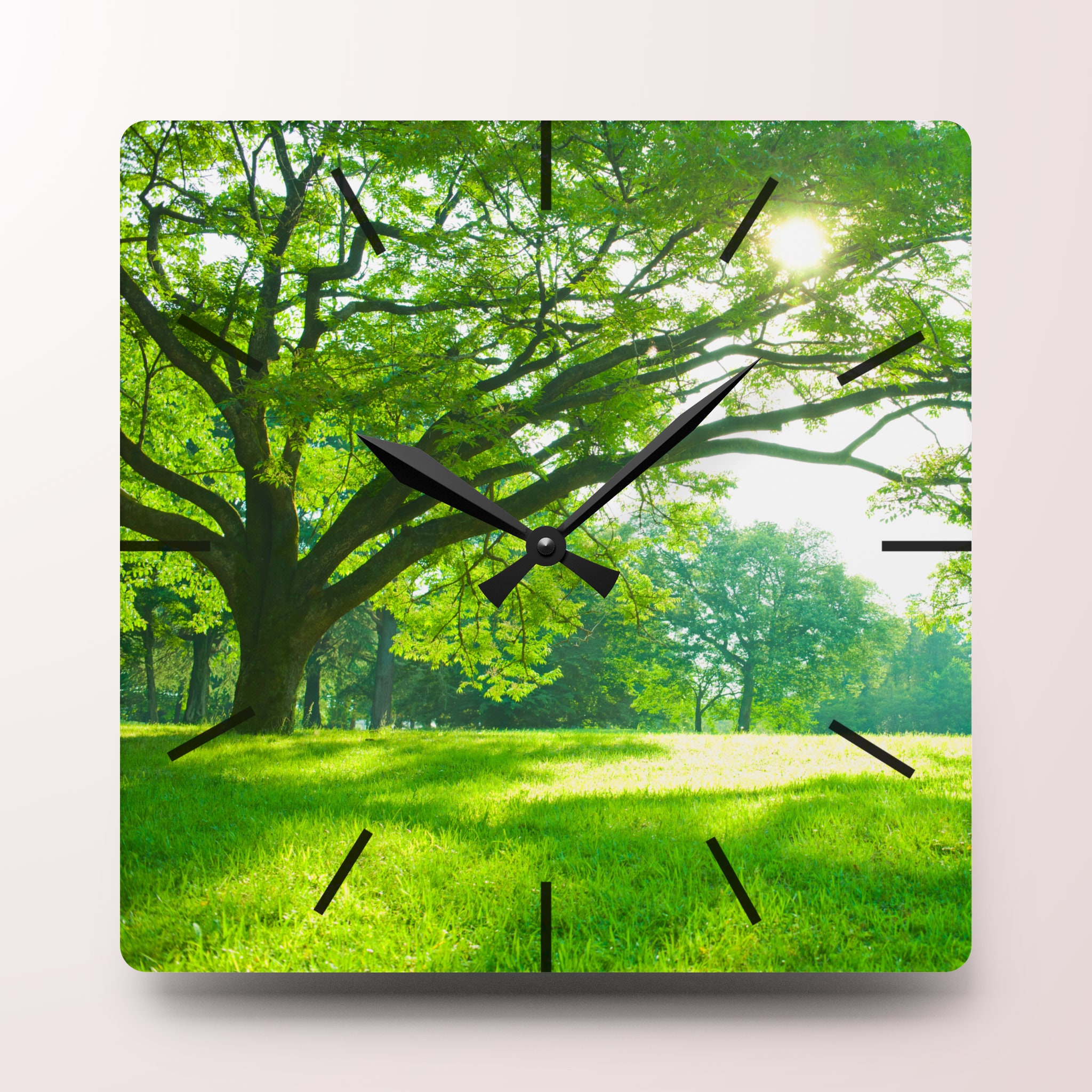 Personalized Wall Clock, Three Sizes, Round or Square Clocks, Add a ...