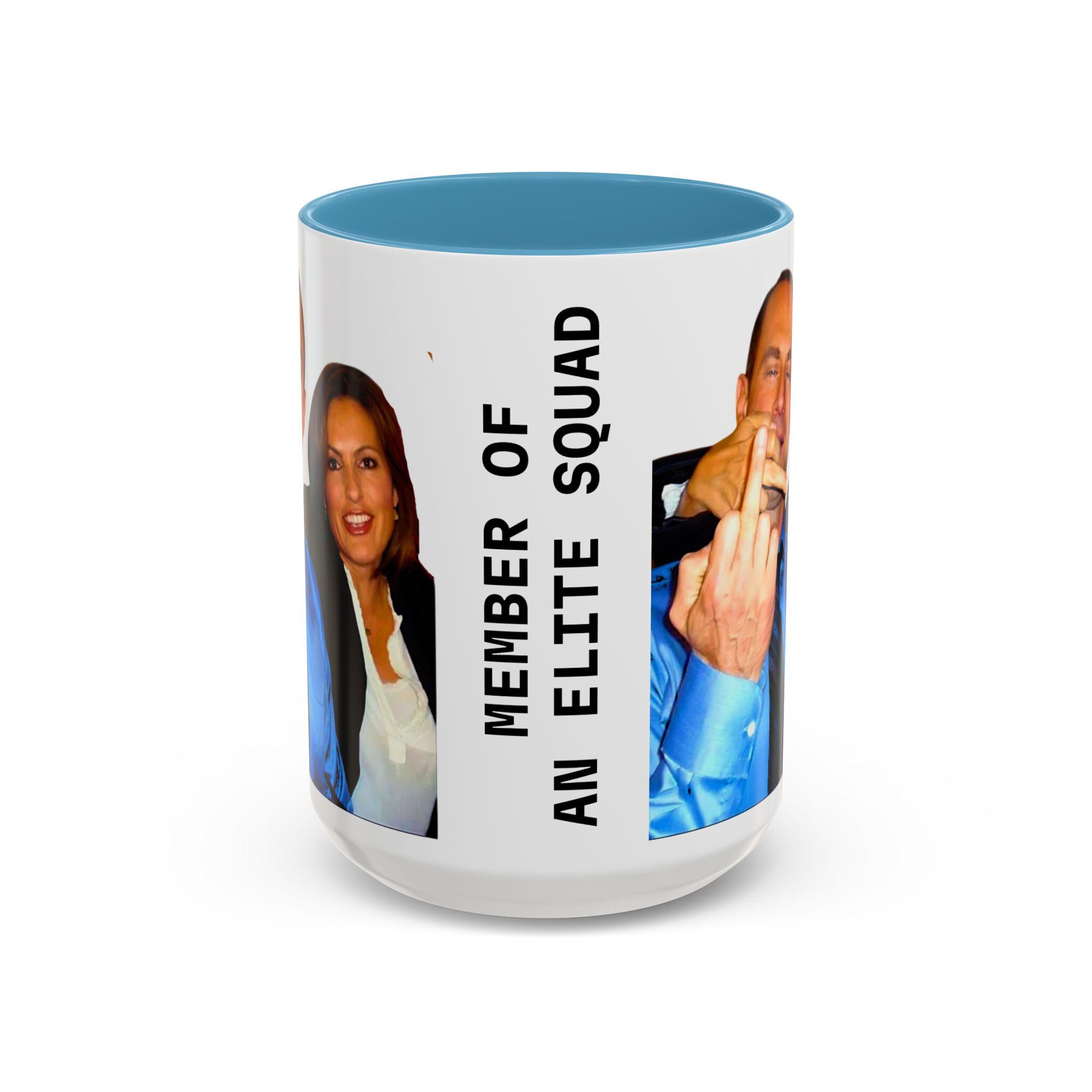SVU Middle Finger Mug: Elliot Stabler, Olivia Benson - Funny TV Show ...