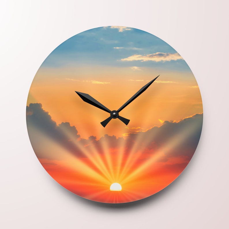 Personalized Wall Clock, Three Sizes, Round or Square Clocks, Add a ...