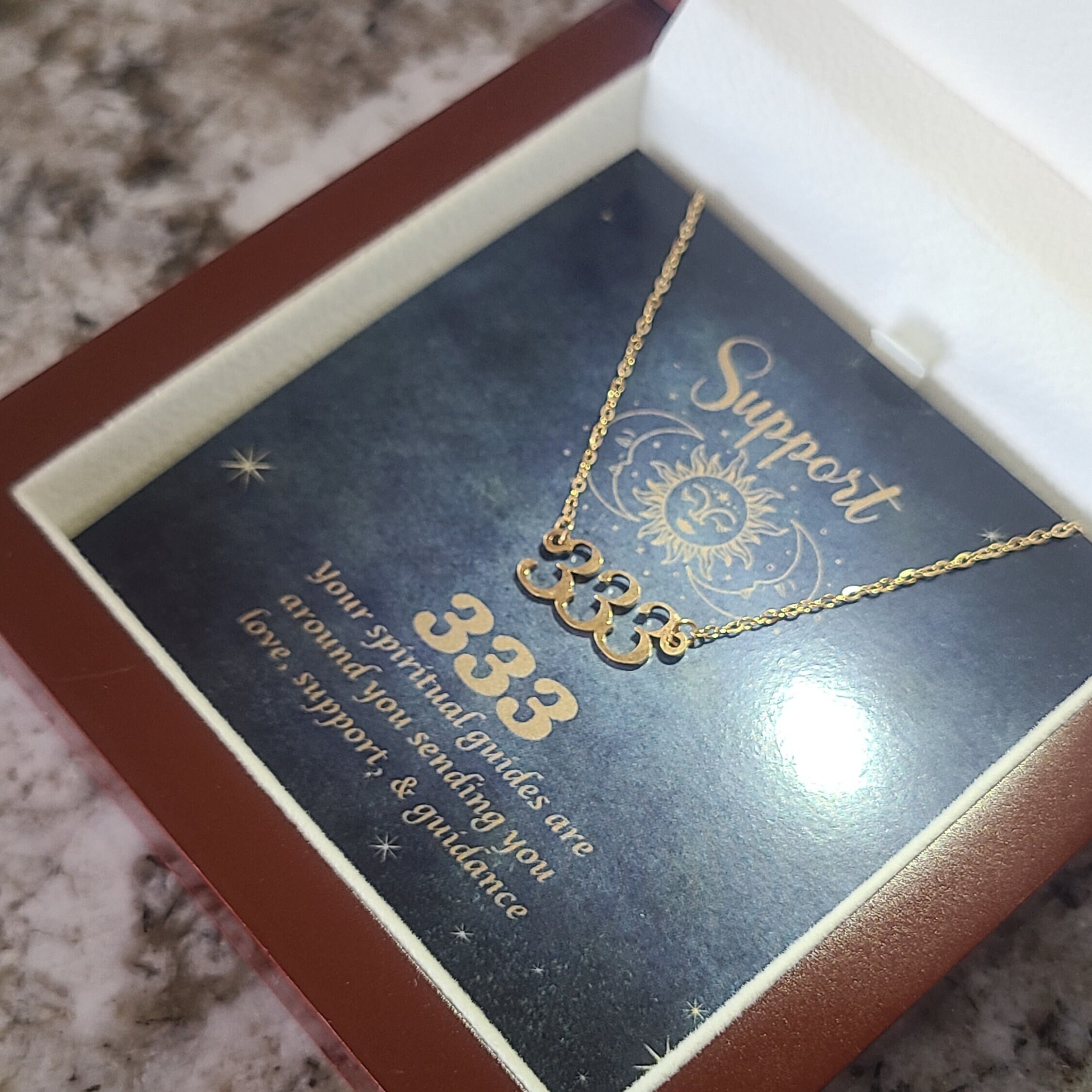 Number Necklace, Angel Number Necklace, 444 Necklace, 333 Necklace, 222 ...