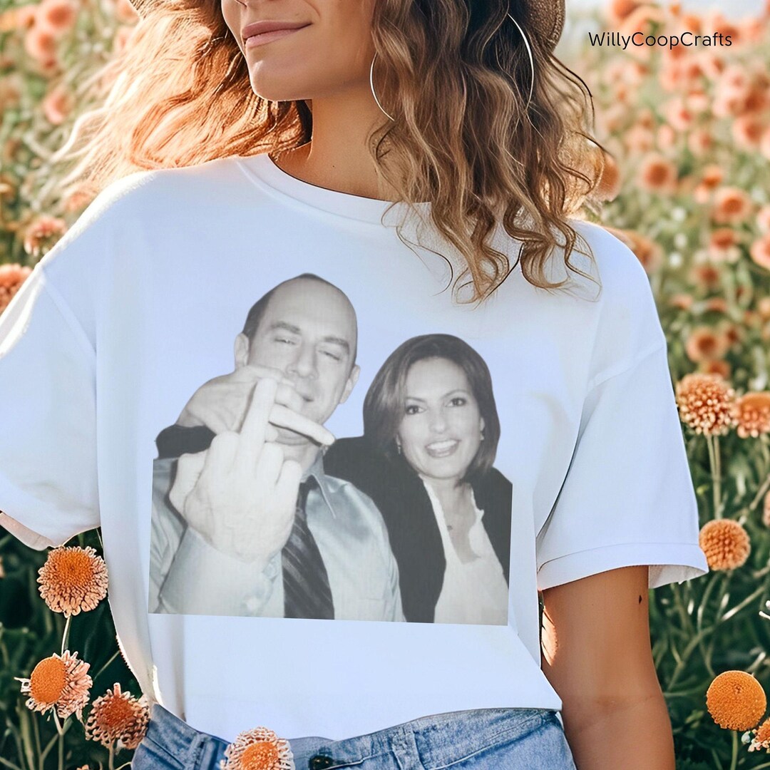 SVU Middle Finger Shirt Benson Stabler Shirt, Olivia Benson and Elliot ...