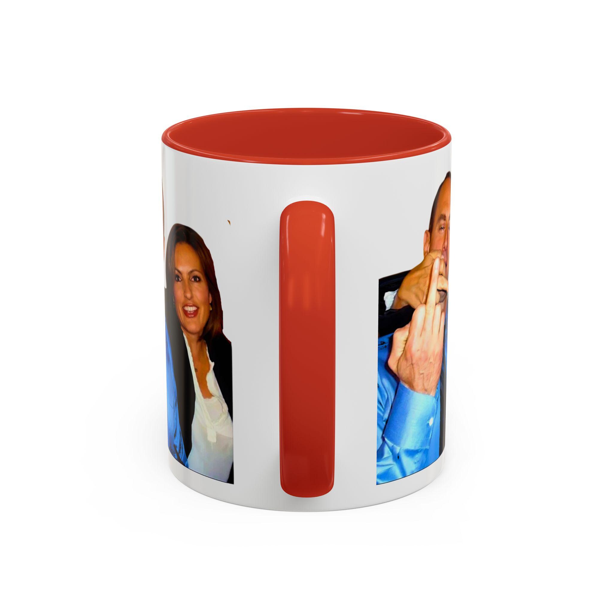 SVU Middle Finger Mug: Elliot Stabler, Olivia Benson - Funny TV Show ...