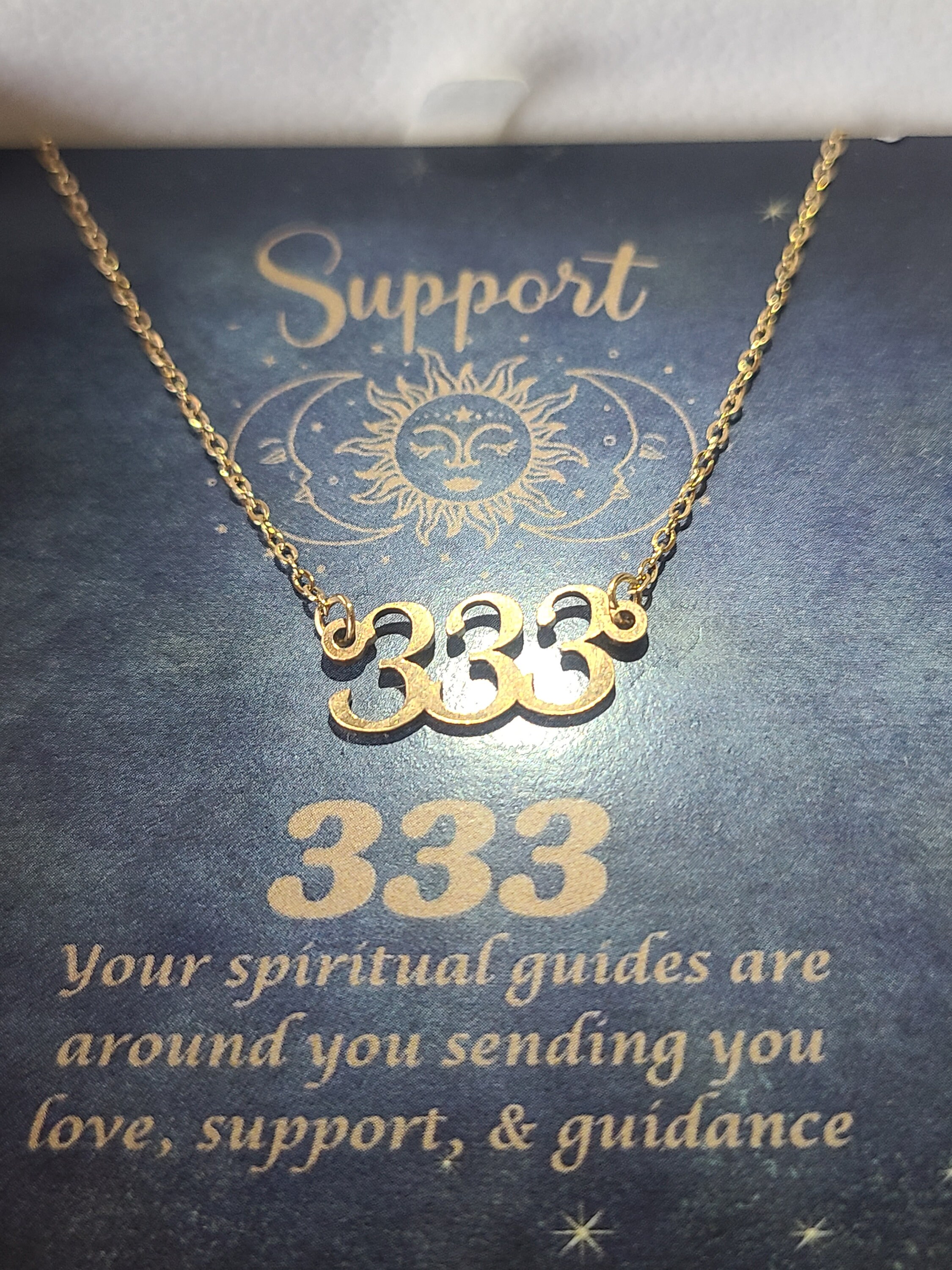 Number Necklace, Angel Number Necklace, 444 Necklace, 333 Necklace, 222 ...