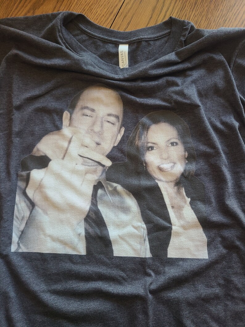 SVU Middle Finger Shirt Benson Stabler Shirt, Olivia Benson and Elliot ...