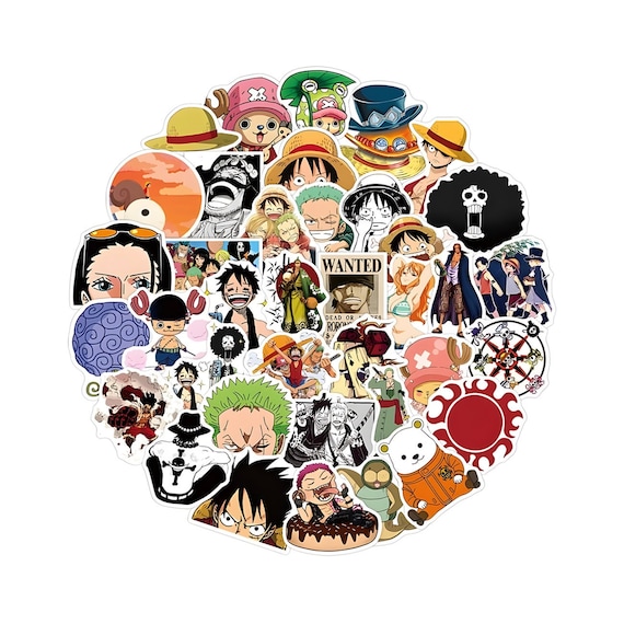 One Piece Waterproof Aesthetic Cute Stickers - Etsy UK